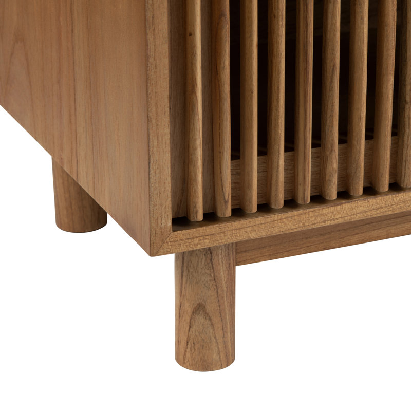 Latitude Run® 3 Door Media Credenza/Sideboard | Wayfair